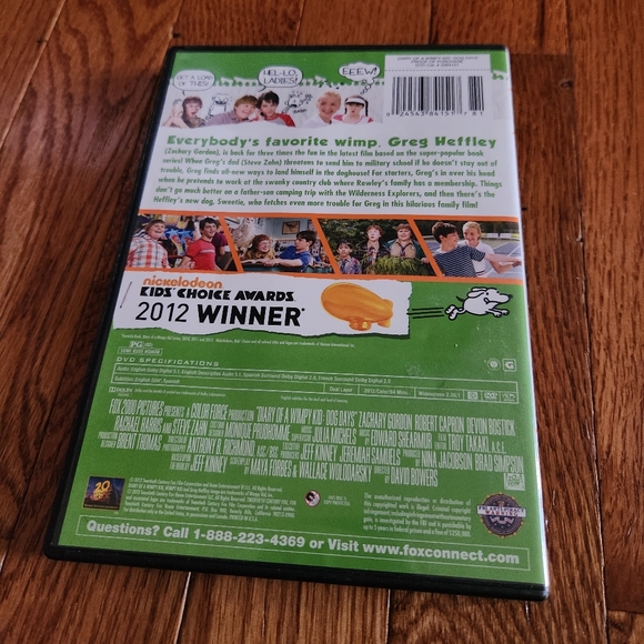 20th Century Studios | Media | The Diary Of A Wimpy Kid Dog Days Dvd ...